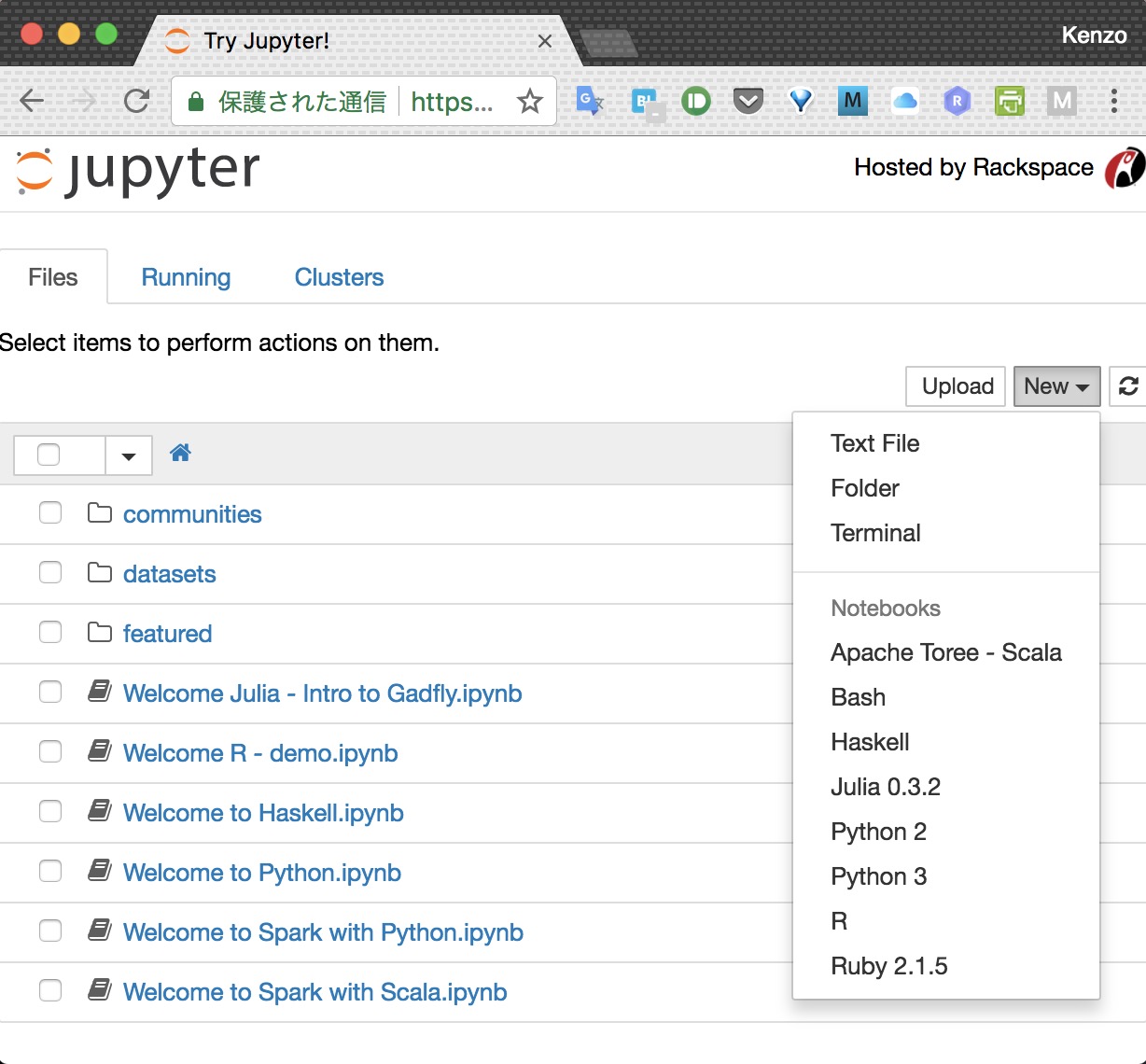 [Cloud103]#3 Jupyter Notebook再び #Python - Qiita