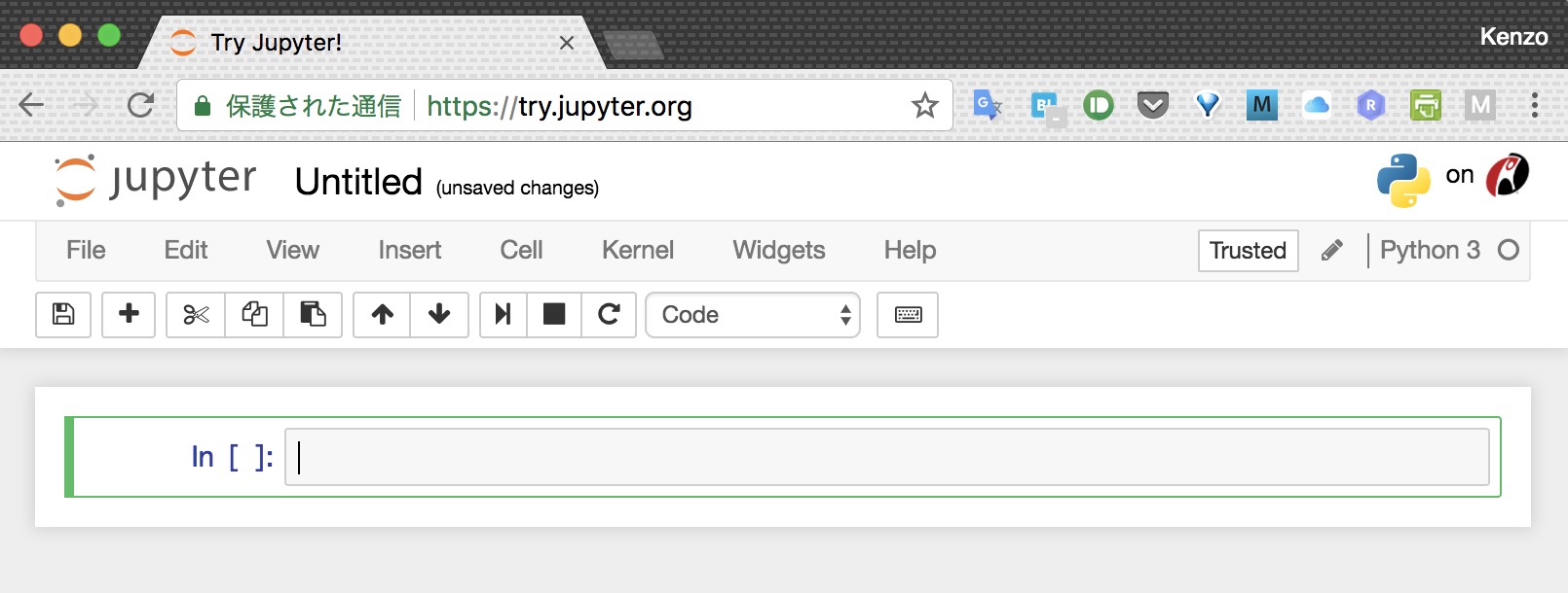 [Cloud103]#3 Jupyter Notebook再び #Python - Qiita
