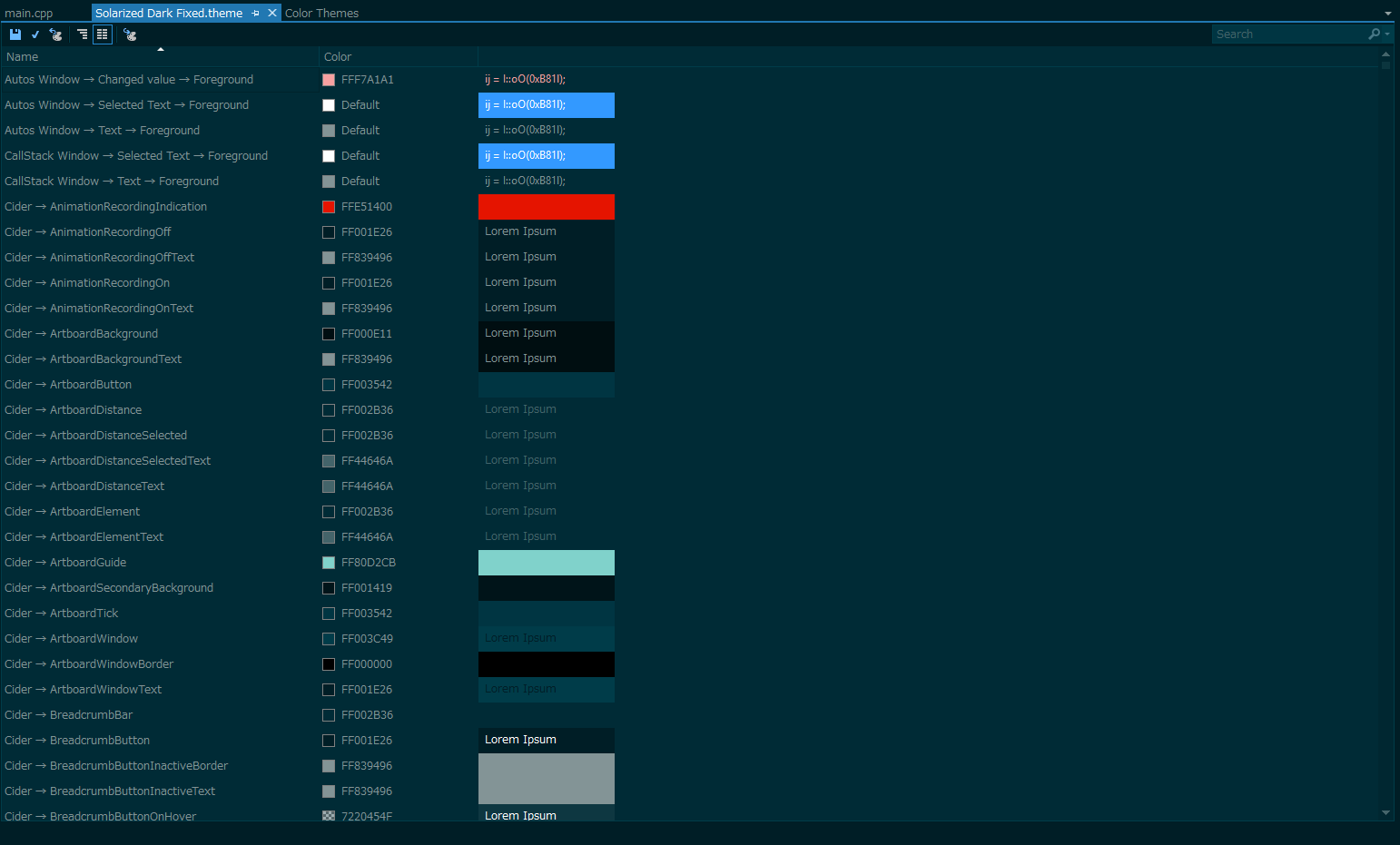 Visual Studio 2015の見た目を自分好みにする #VisualStudio - Qiita