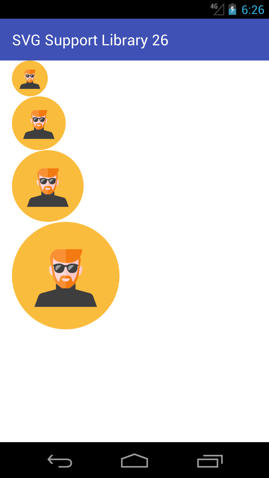 AndroidでSVGを画像としてImageViewに表示する(Support Library 26編) #SupportLibrary26 - Qiita