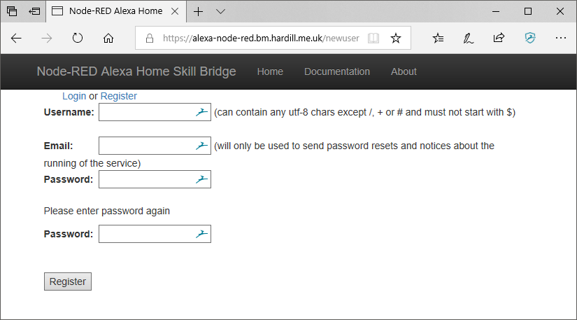 Node-RED Alexa Home Skill Bridgeを設定する[On Onion Omega2+] #Node.js - Qiita