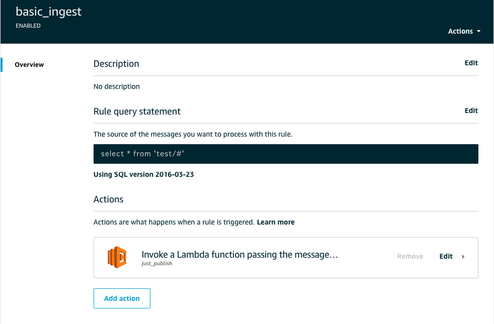 AWS IoTのBasic ingestのテストと仕様を確認 #awsIoT - Qiita