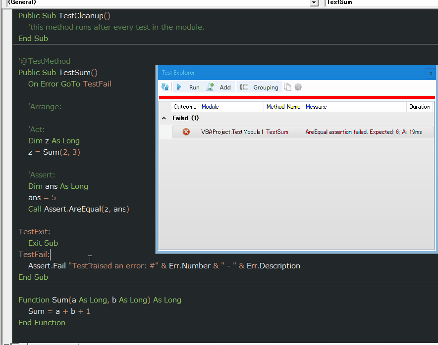 VBA開発環境をモダンにする - RubberduckとVBEThemeColorEditorの紹介 #ExcelVBA - Qiita