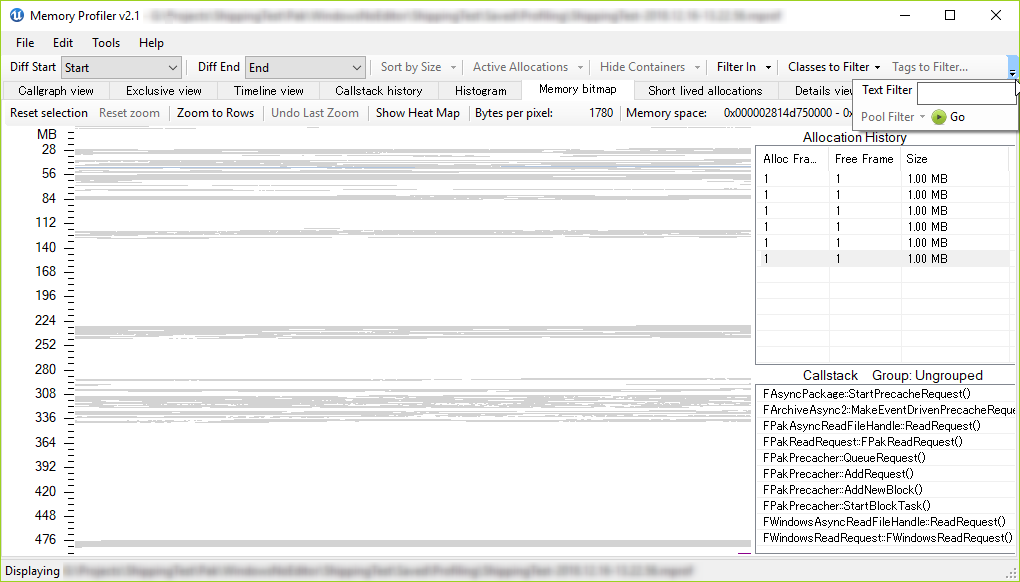 [UE4] Malloc Profiler/Memory Profiler2を使用したメモリトラッキング #UE4 - Qiita
