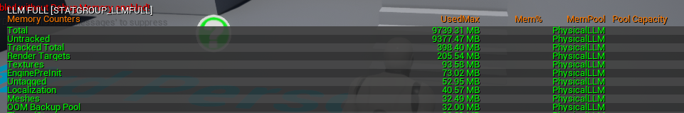 [UE4] LLM (Low Level Memory Tracker)を使用したメモリトラッキング #UE4 - Qiita