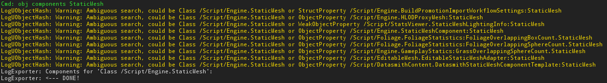 [UE4] Objコマンドによるオブジェクト解析 #UnrealEngine - Qiita