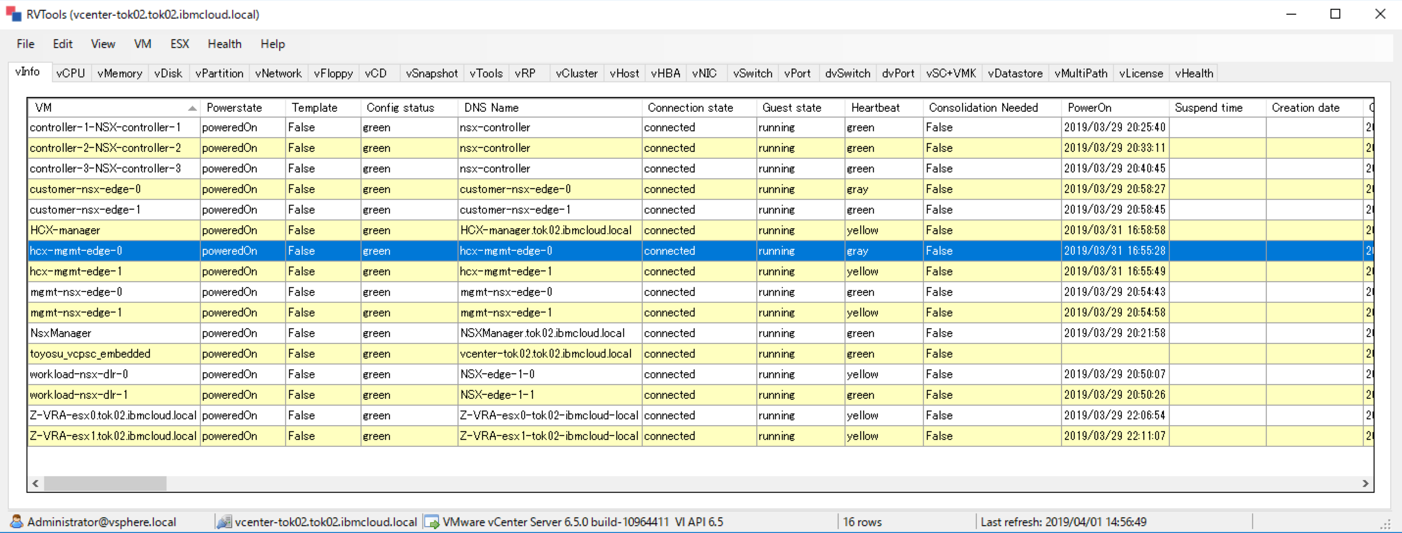 VMware 環境の情報を一元取得できる RVTools のススメ #ibmcloud - Qiita
