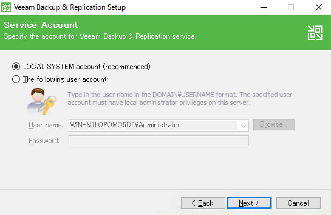 Veeam Backup & Replication を最初からインストールしてみる #ibmcloud - Qiita