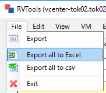 VMware 環境の情報を一元取得できる RVTools のススメ #ibmcloud - Qiita