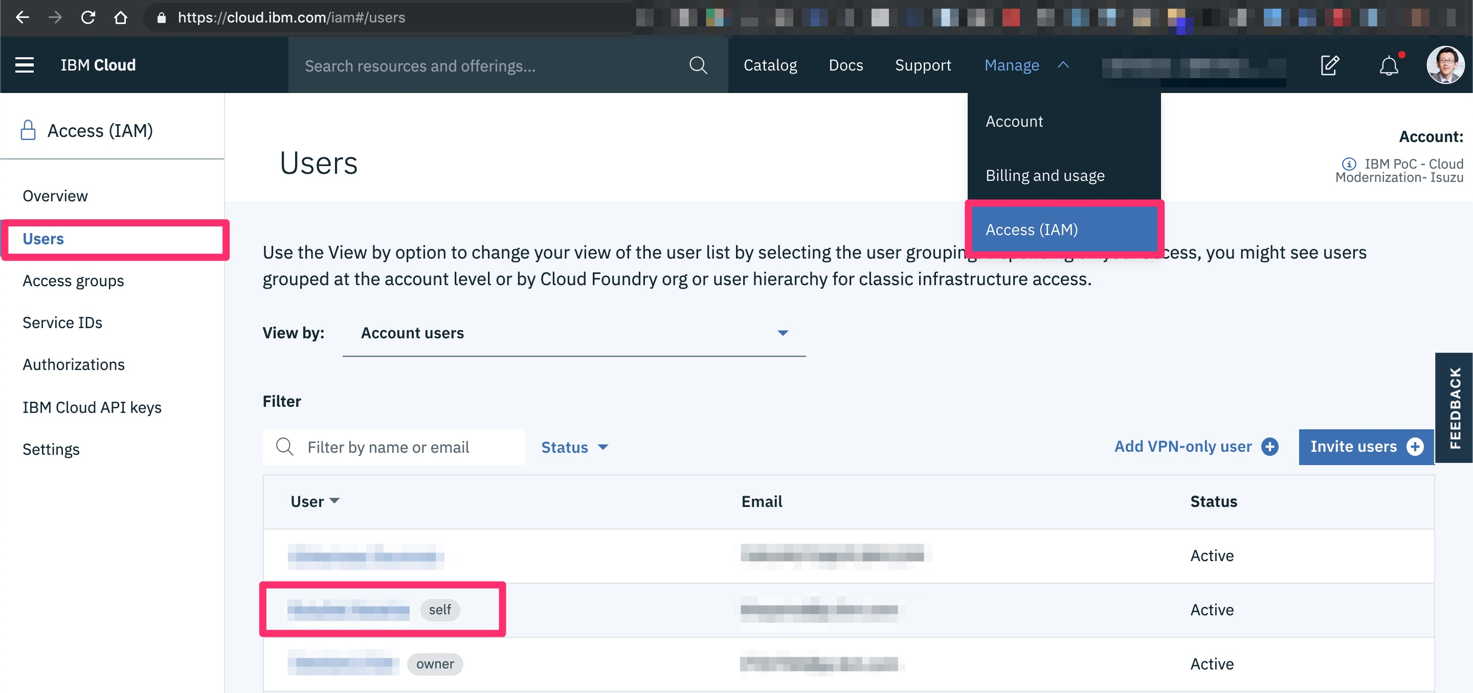 IBM Cloud アカウントで Service Endpoint が有効化されているか確認する方法 #ibmcloud - Qiita