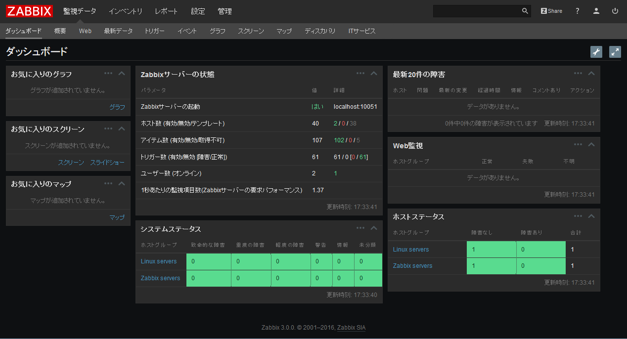 Zabbix 3.0をCentOS 7にインストール #zabbix - Qiita