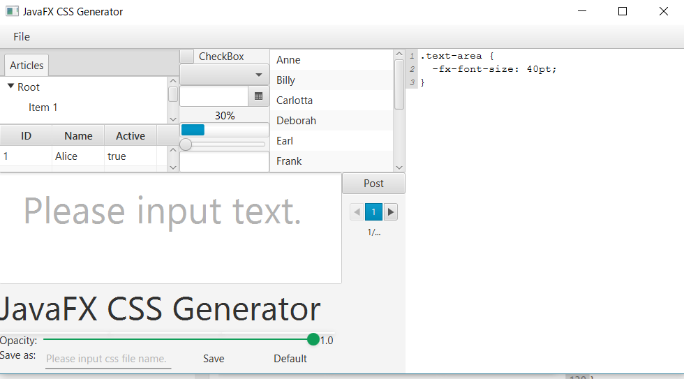 JavaFX アプリケーションを素敵に着飾ってみる #CSS - Qiita