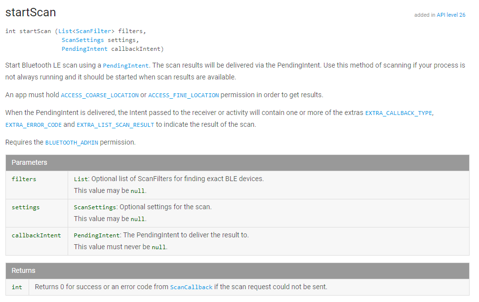 [Android 8.0(Oreo)]PendingIntentでBLEスキャン結果を受け取る #bluetooth - Qiita