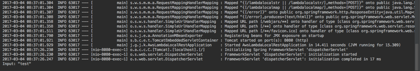 AWS Lambda Javaをローカルで実行できる環境をSpring Bootベースで作ってみた #lambda - Qiita