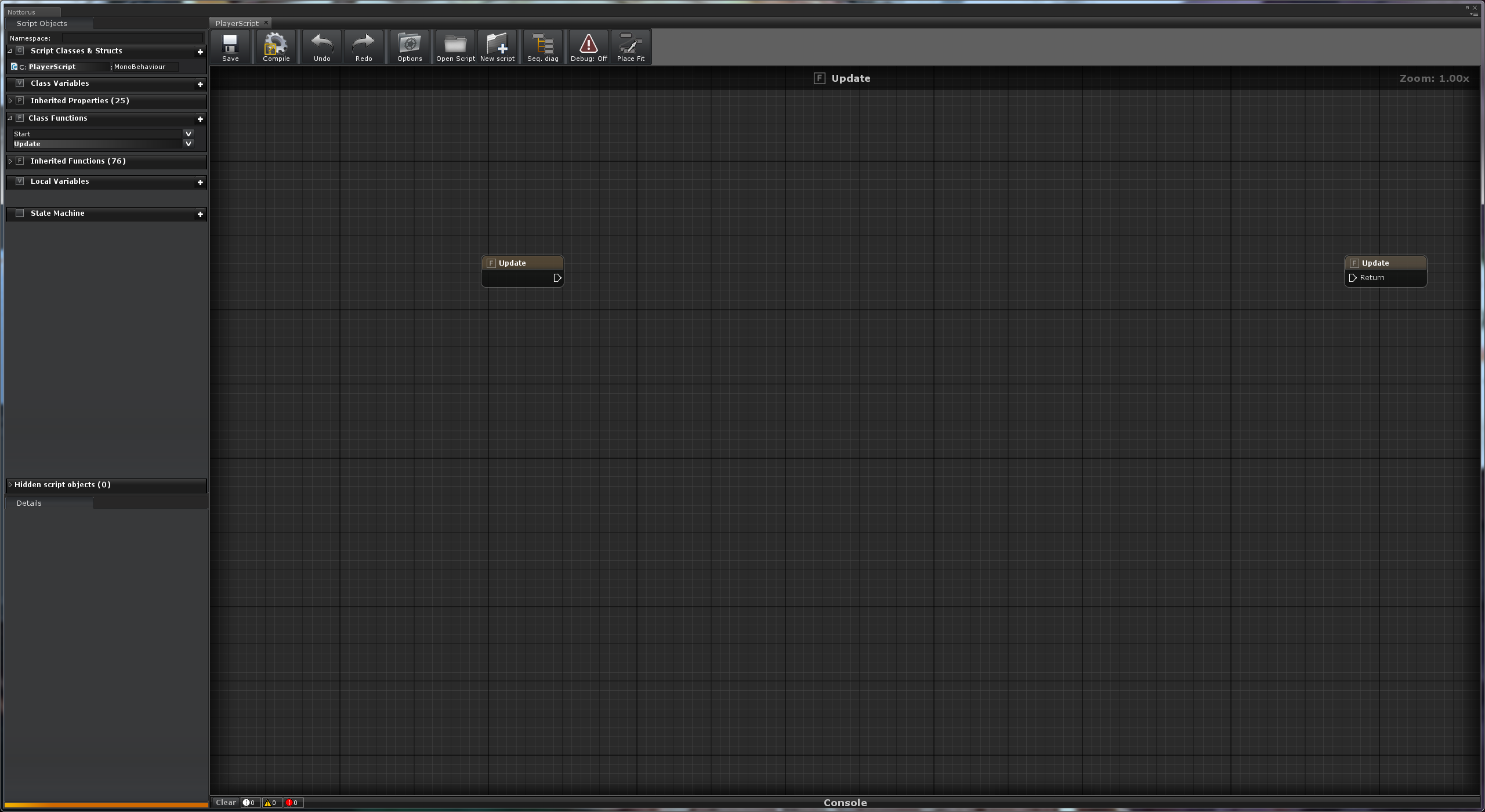 Unityでブループリントっぽいビジュアルスクリプト(Nottorus)をいじってみる #Unity - Qiita