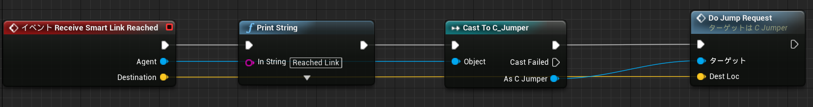 【UE4】Nav Link Proxy を使ってAIにジャンプをさせる #ゲームAI - Qiita