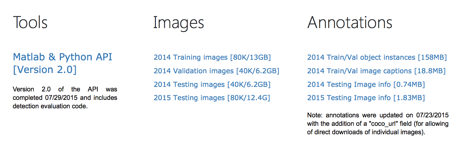 Microsoft COCO が提供するデータとAPIを使用すると画像解析が簡単に出来た #Python - Qiita