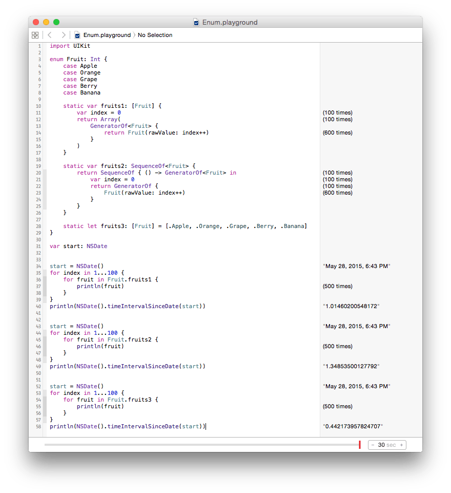 Swiftのenum型の列挙子をfor Inを使って列挙したい Swift Qiita 