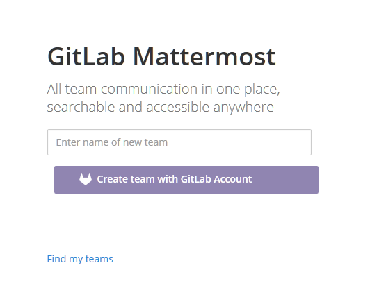 GitLab Mattermostを入れてみた #Mattermost - Qiita