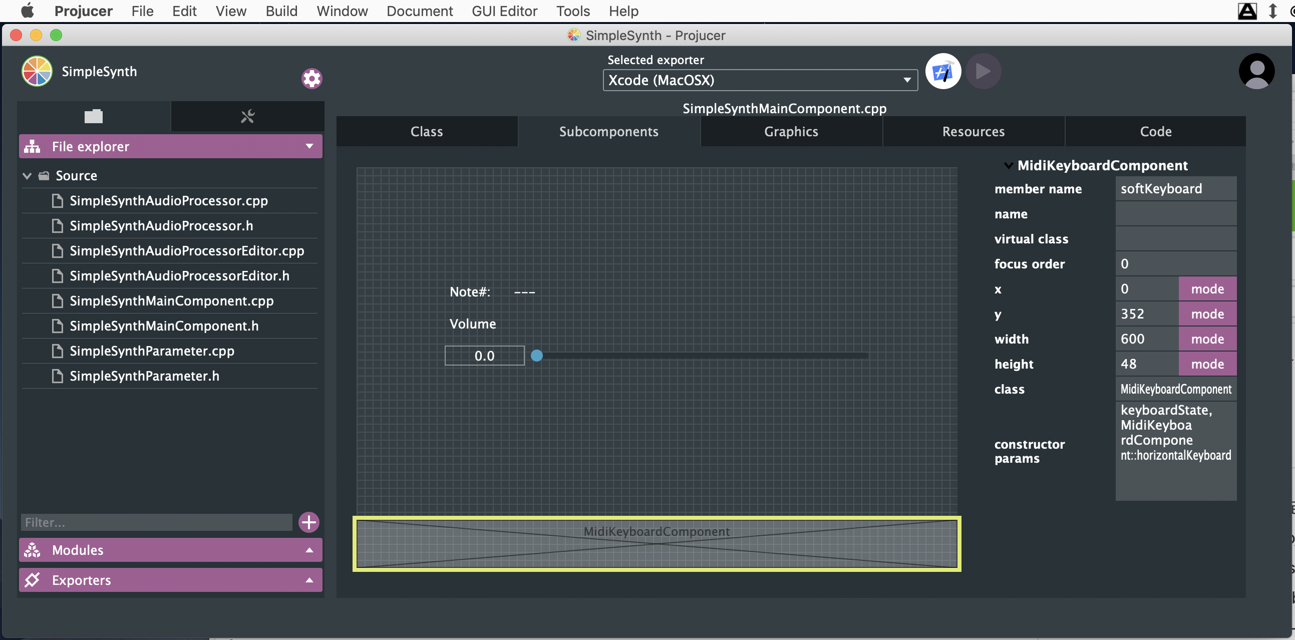 JUCEで簡単なソフトシンセを作る（UI実装編） - Qiita