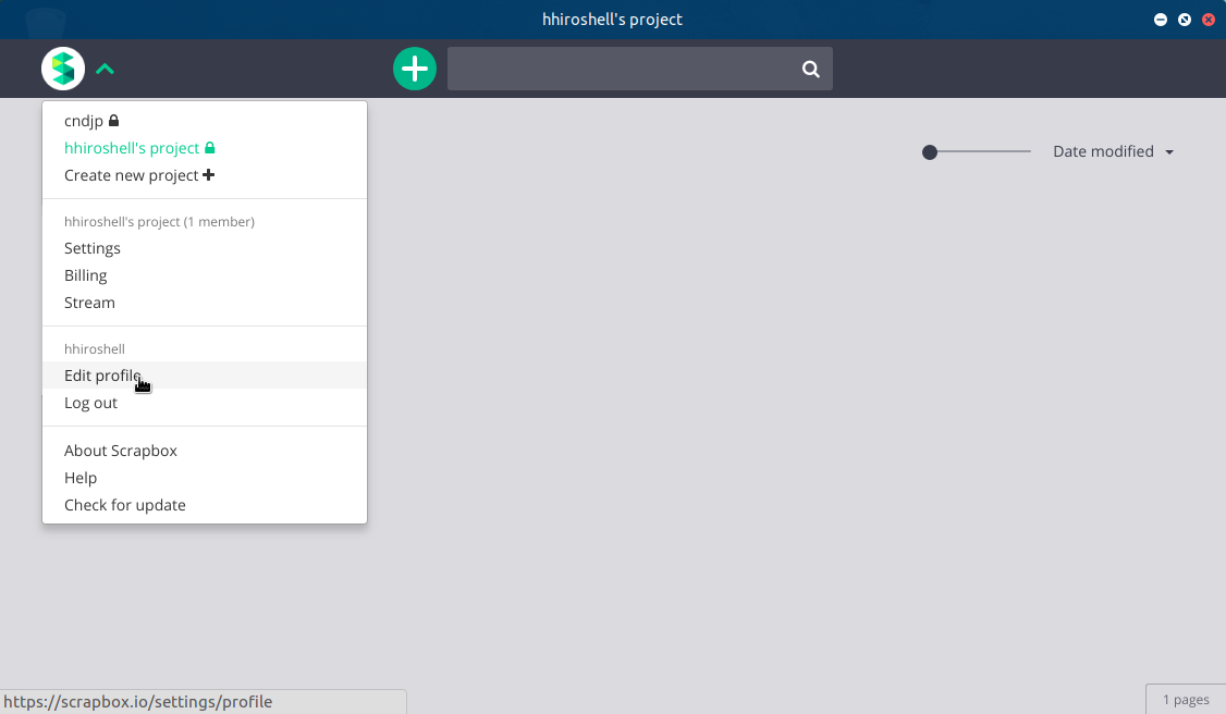 Scrapboxで自分のプロファイルを設定する #Scrapbox - Qiita