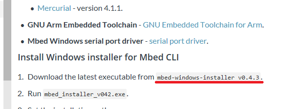 Arm Mbed CLIの環境構築 for Windows #mbed - Qiita