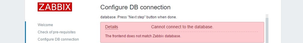 zabbix 3.0.19のインストールでThe frontend does not match Zabbix database.と怒られた #MySQL - Qiita