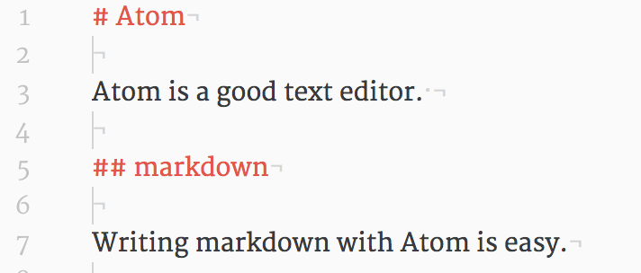 Atom をMarkdownエディタとして整備 #ATOM - Qiita