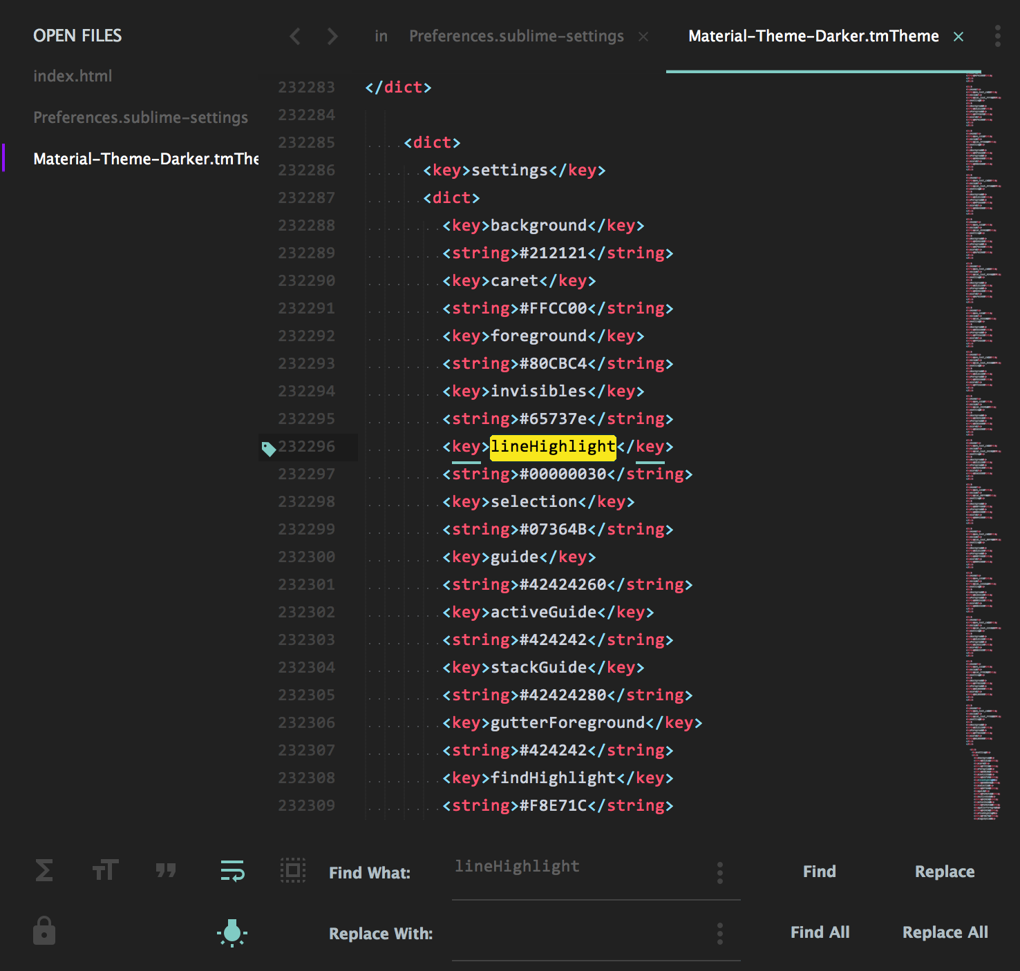 Sublime Textのハイライトカラー変更でハマった #SublimeText - Qiita