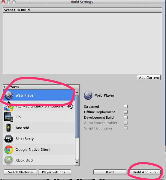 Unityちゃんをunityで描画して、webplayerでpublishする Unity Qiita 