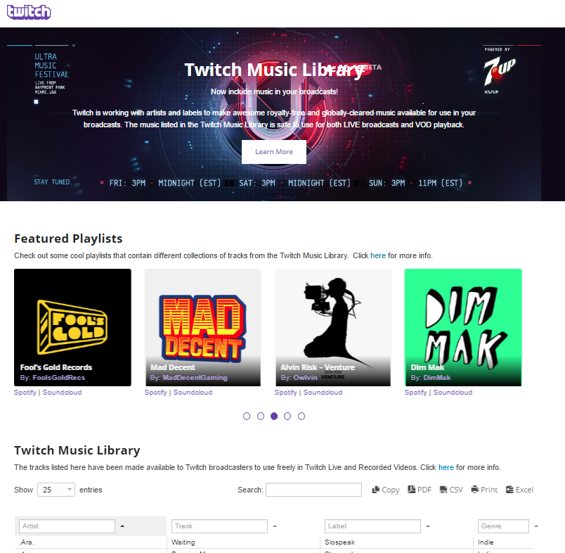 Twitch 配信で音楽を流す #music - Qiita