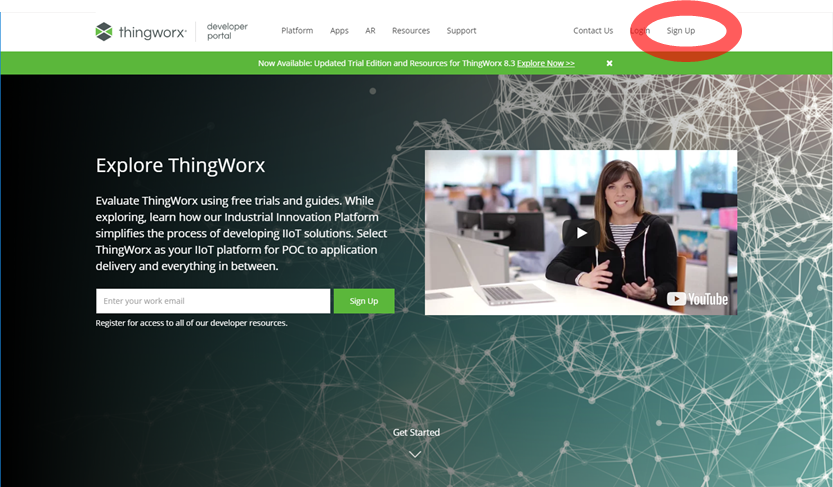 ThingWorxの開発者ポータルサイトにアカウントをつくり、試用版サーバーインスタンスを立ち上げる #IoT - Qiita