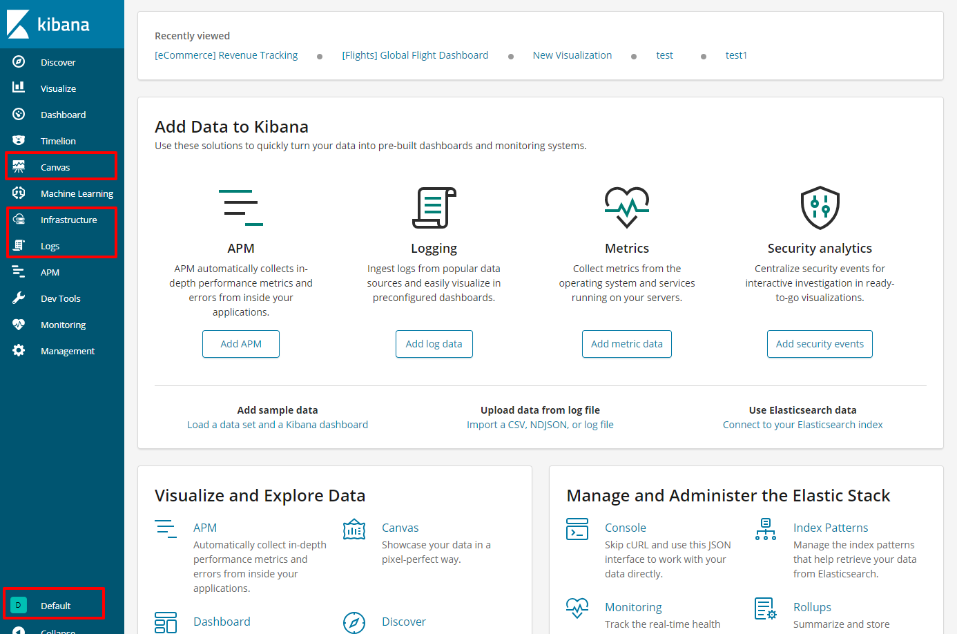 Elastic Stack 6.5.0リリース記念 Kibana画面が変わったよ #Elasticsearch - Qiita