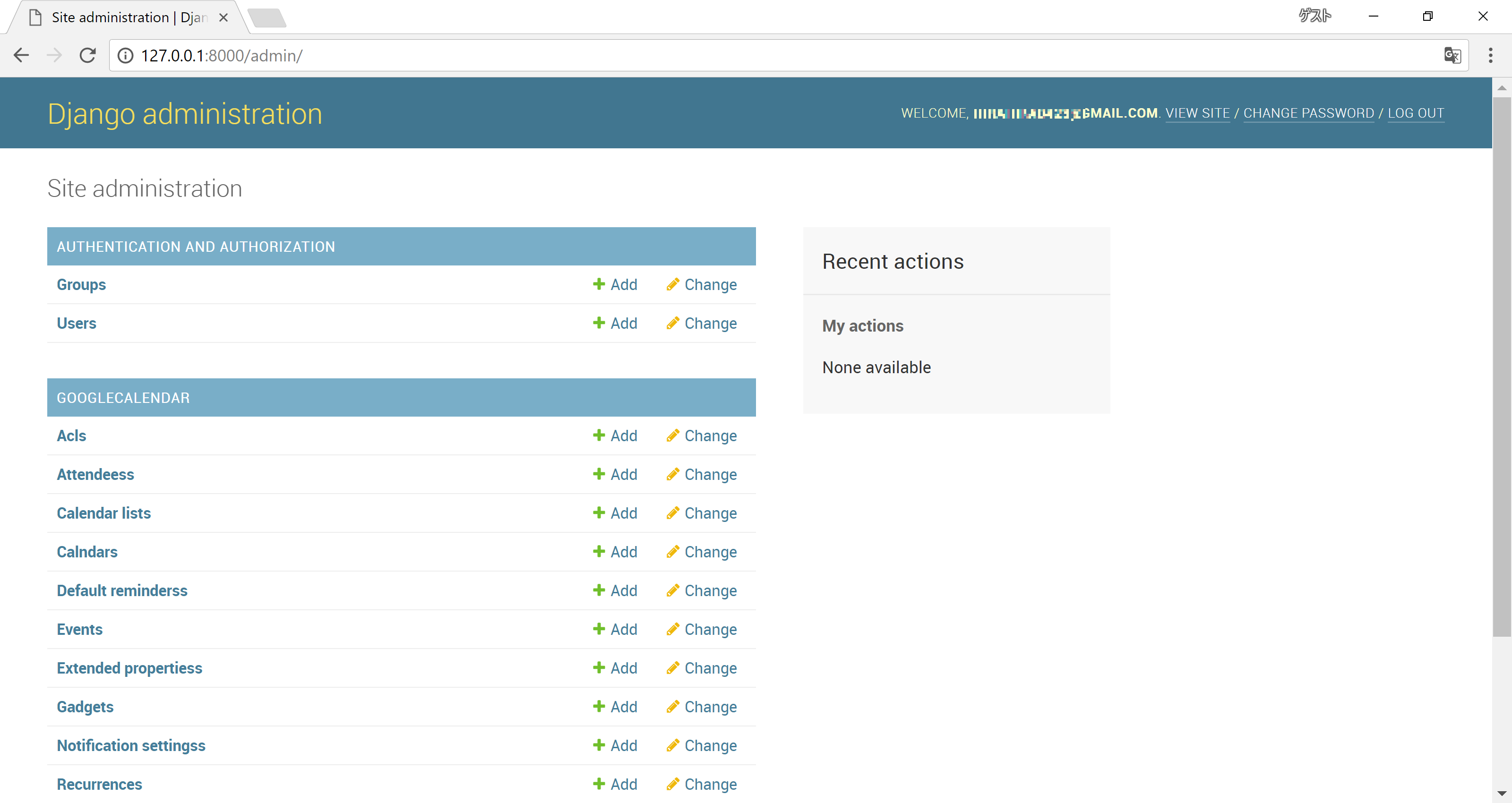 django-jet を試してみる #Python - Qiita
