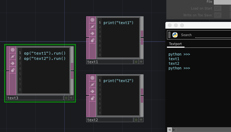 TouchDesignerでPythonを実行してみる - のぐそんブログ