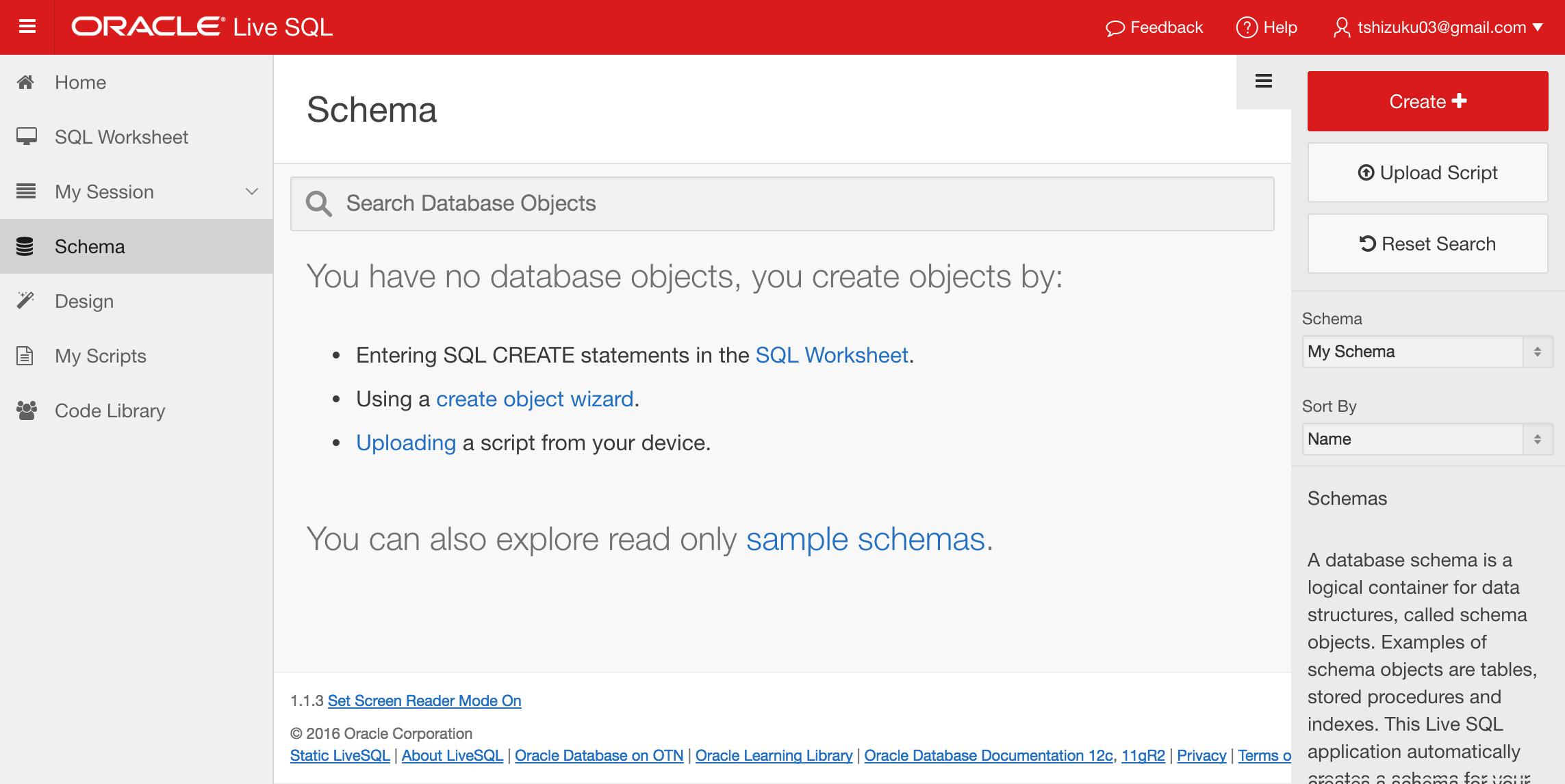 Oracle Live SQL #SQL - Qiita