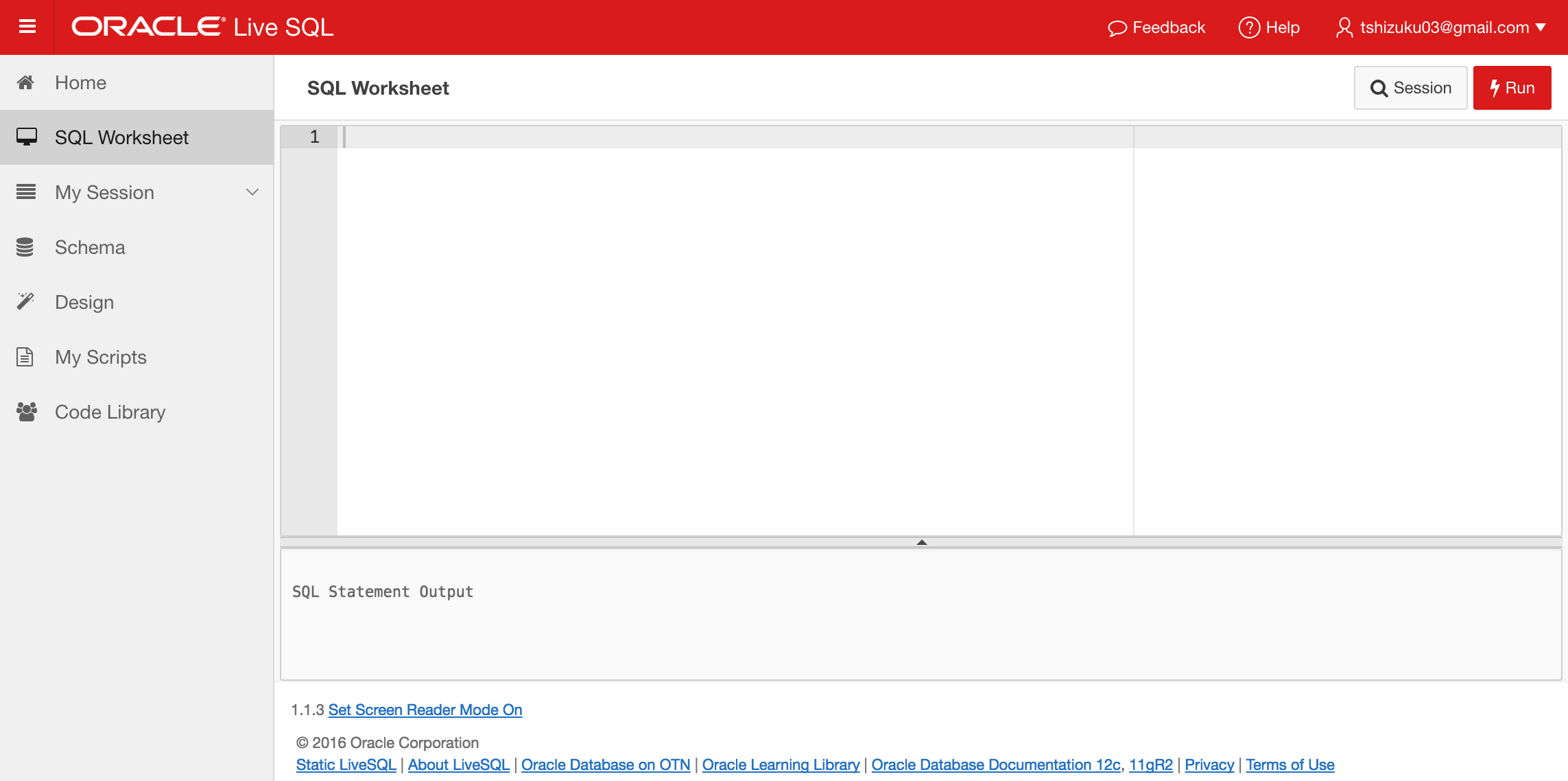 Oracle Live SQL #SQL - Qiita