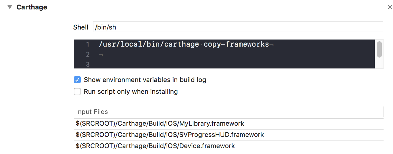 Embedded FrameworkでCarthageライブラリを利用する際の注意点（CFBundleIdentifier Collision） #Swift - Qiita