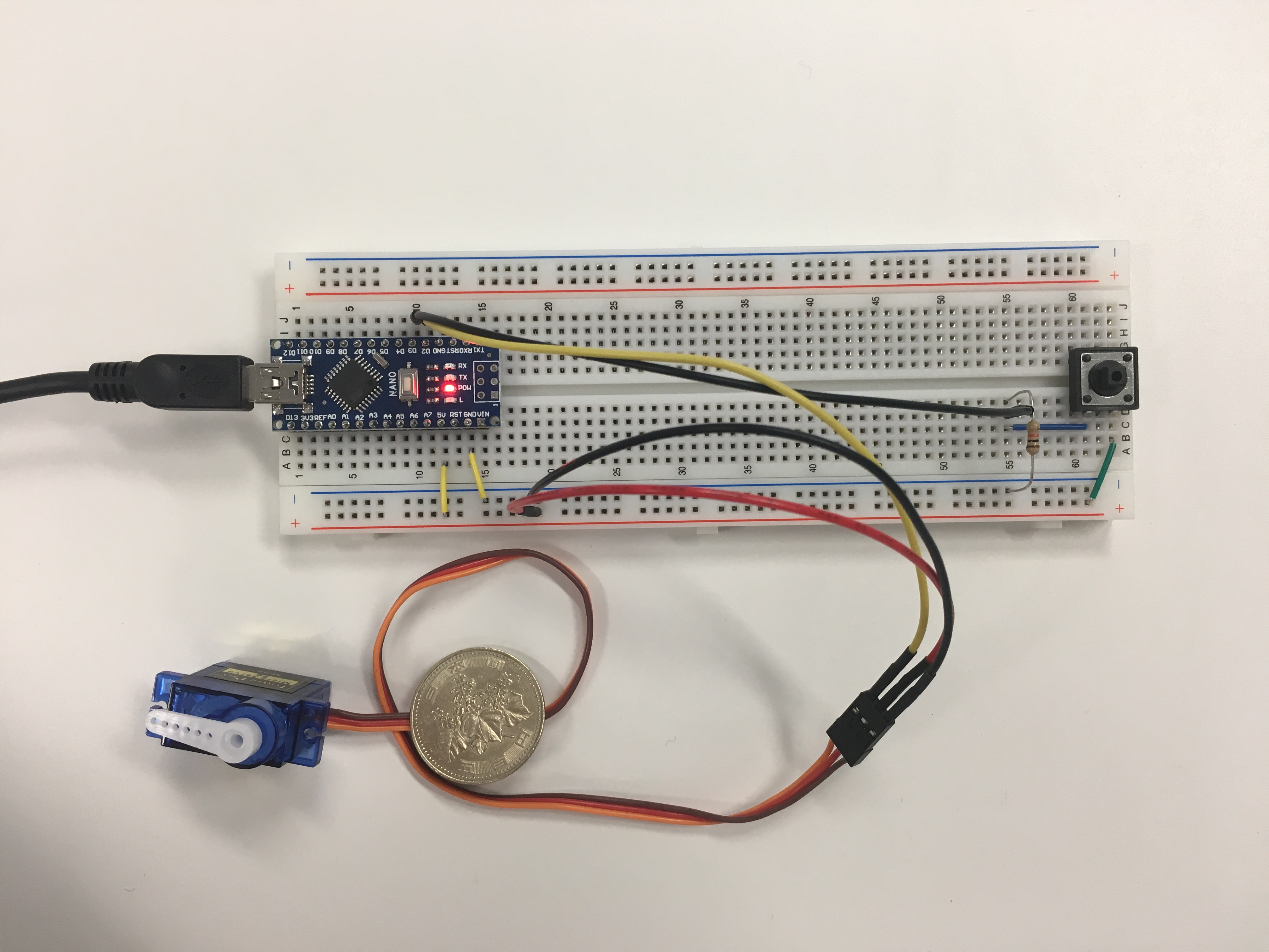 Arduino Nanoでサーボモーターを動かしてみる Arduino Qiita 