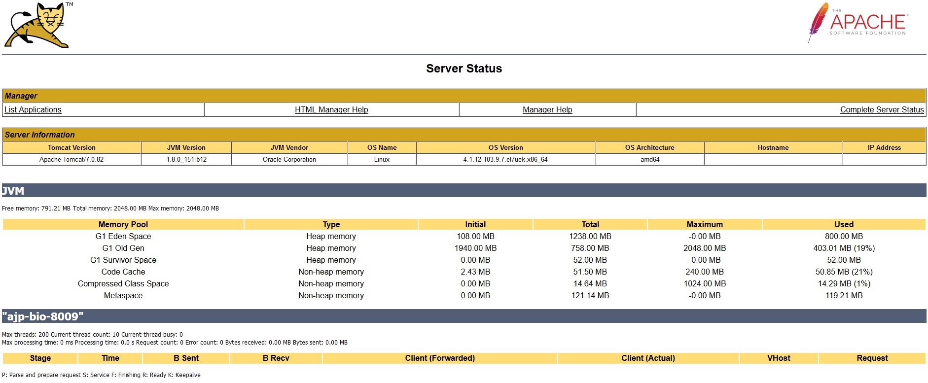 How to install tomcat native APR / tomcat 7.0.82 on Oracle Linux 7.x 64bit #Tomcat - Qiita