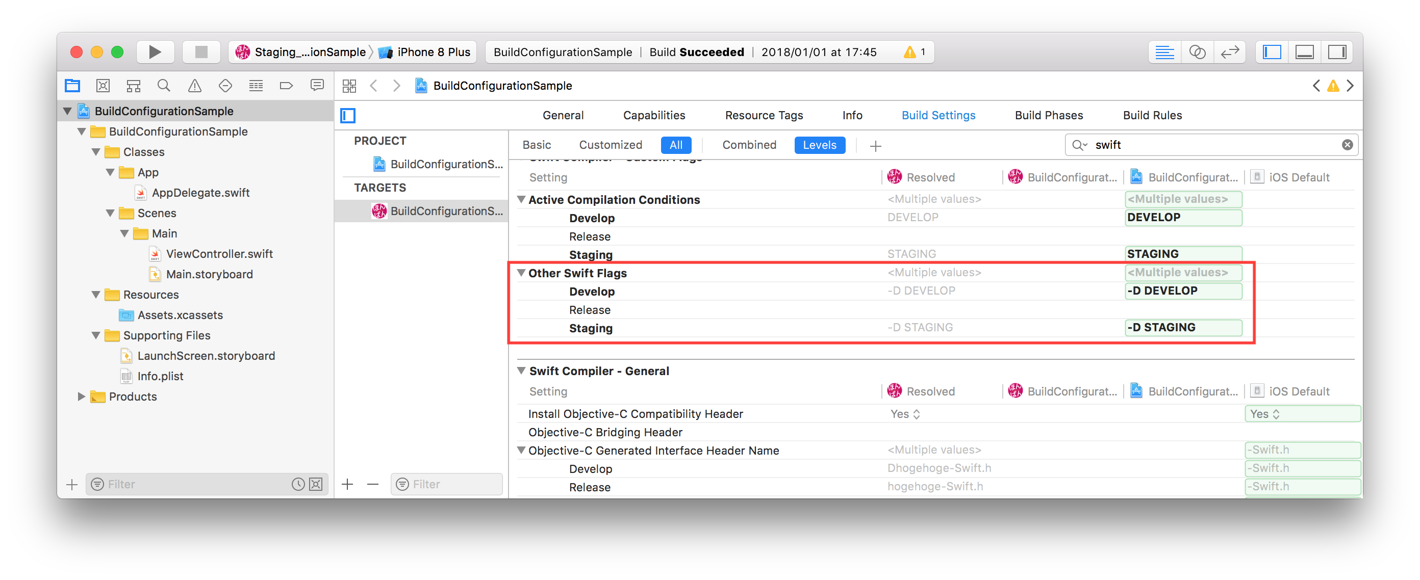 XcodeでDevelop/Staging/Release環境を上手に切り分ける方法 #Xcode - Qiita