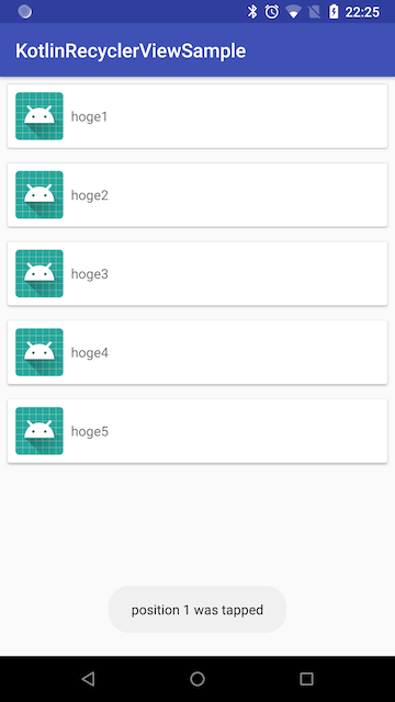KotlinでRecyclerViewを使ったリスト表示を行う #Android - Qiita