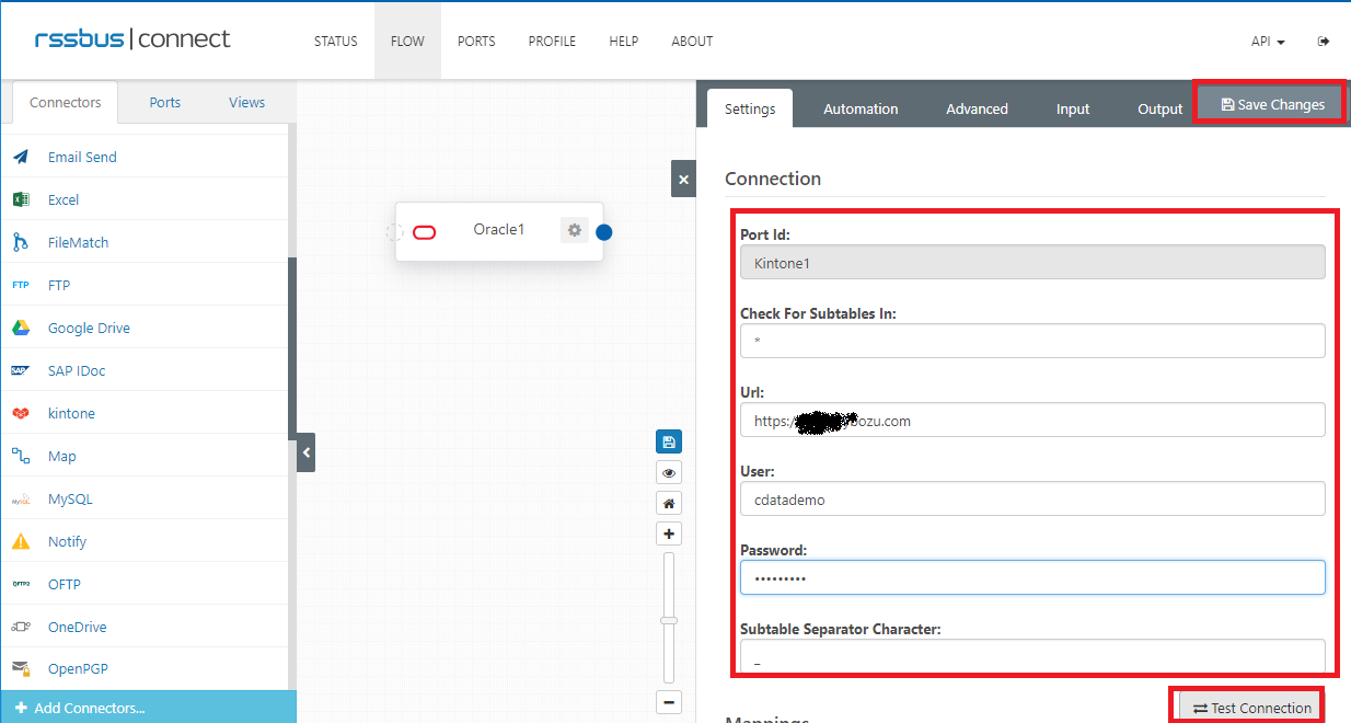 Oracle DB からデータをkintone に反復同期する（ArcESB） #oracle - Qiita