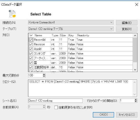Excel （エクセル）からCybozu kintone のデータを読み書き更新 #CData - Qiita