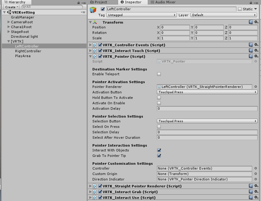 VRIK(FinalIK)をunityちゃんに設定する手法(Oculus) VR(Oculus)でキャラクタに憑依して操るアプリの作り方 #Unity - Qiita