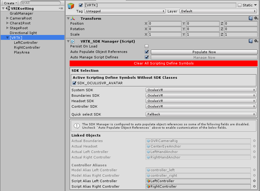 VRIK(FinalIK)をunityちゃんに設定する手法(Oculus) VR(Oculus)でキャラクタに憑依して操るアプリの作り方 #Unity - Qiita