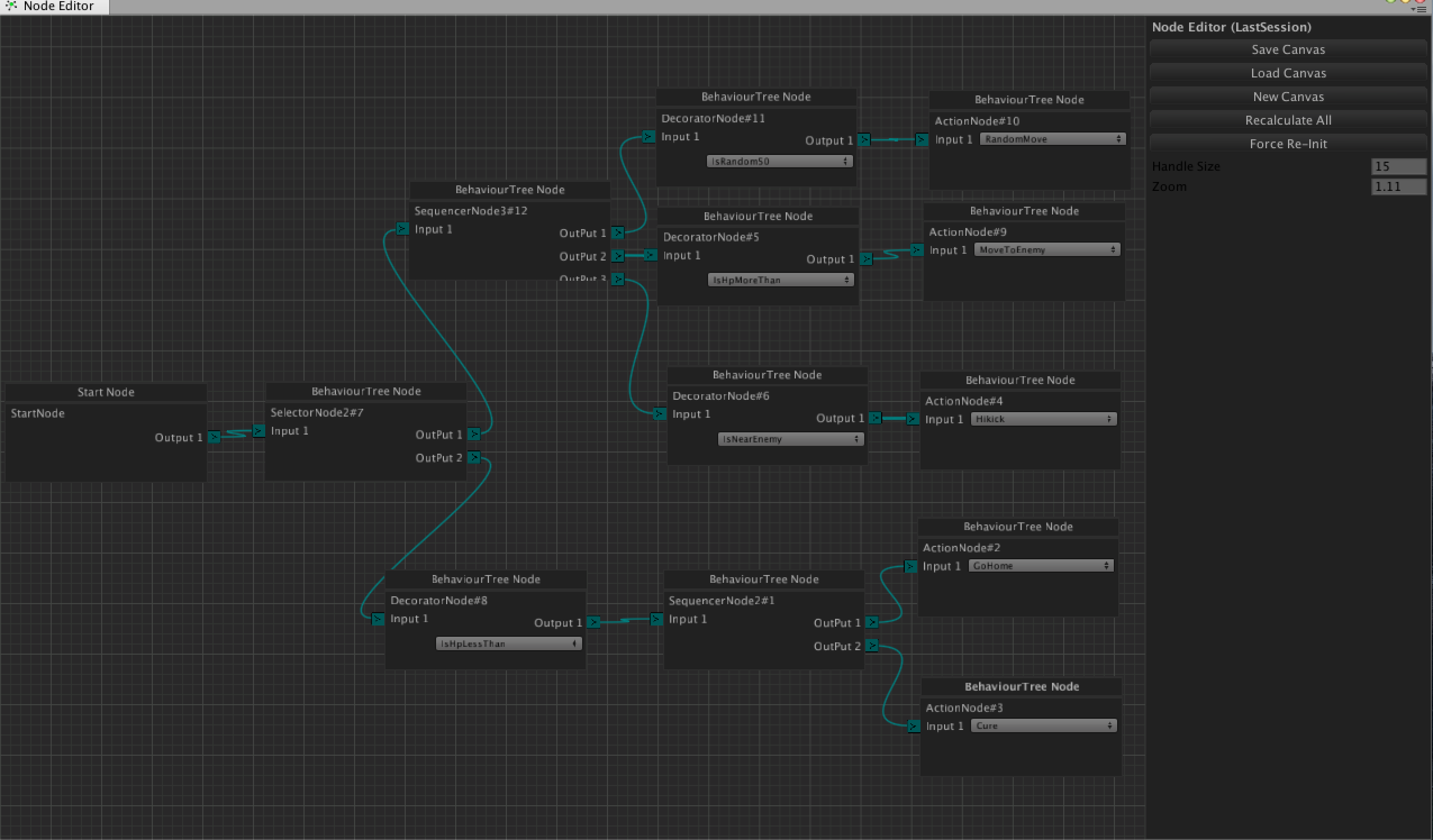 Editor拡張のFrameworkを使ってBehaviour Designer のようなAIシステムを作る。 #Unity - Qiita
