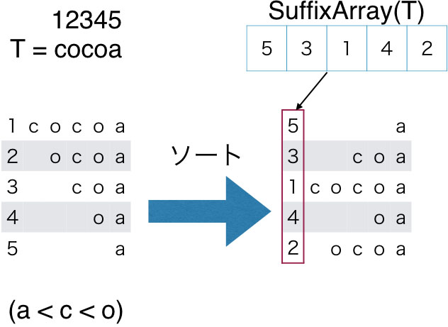 Suffix Tree + Suffix Array = Suffix Tray #データ構造 - Qiita