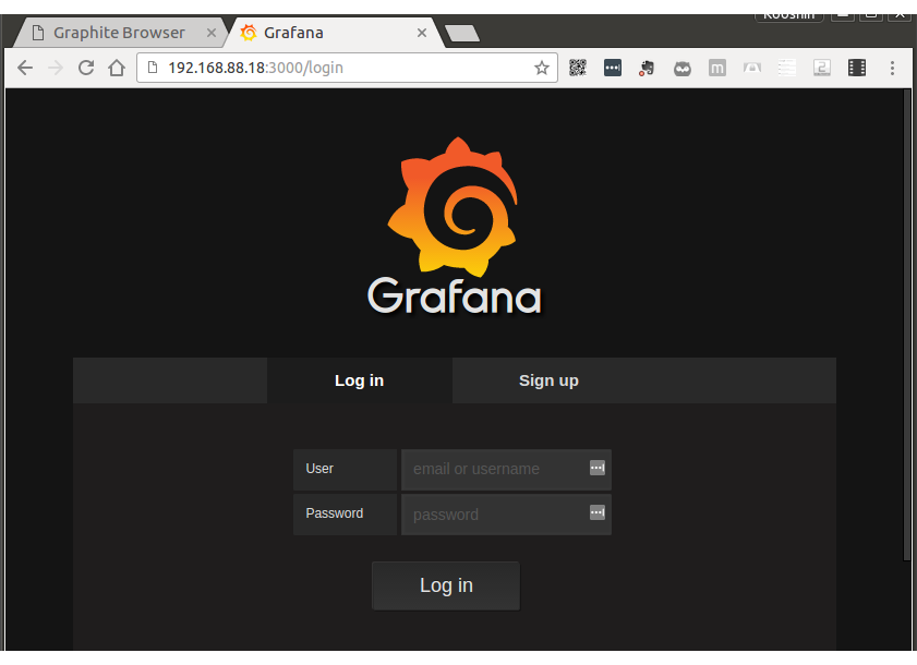 ネットワークメトリクスを視覚化してみた（collectd + Graphite + Grafana） - Qiita