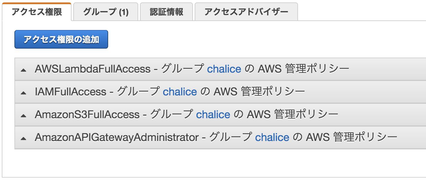 chaliceを使って簡単にPythonでサーバーレスしよう #AWS - Qiita